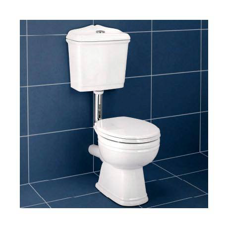Hadrian Era LL Ceramic WC Pan with 6/3 Dual Flush Cistern at Victorian ...