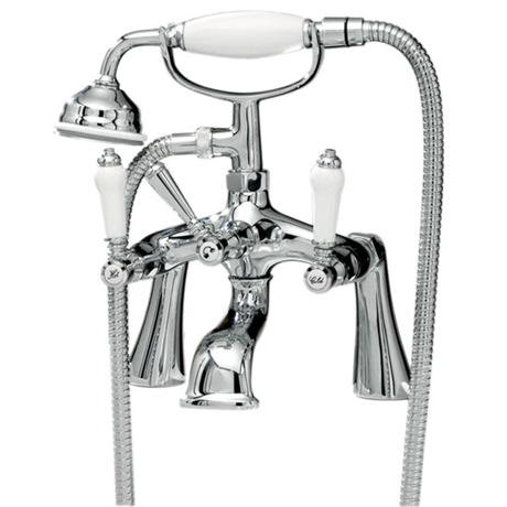 Traditional Bloomsbury Bath Shower Mixer at Victorian Plumbing UK