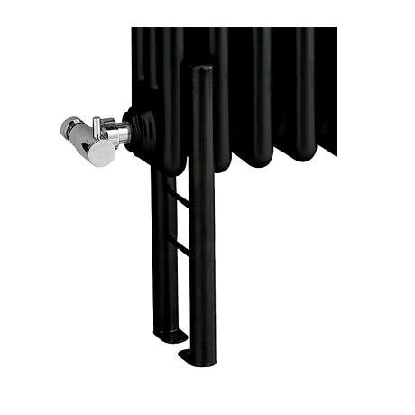 Ultra Floor Mounting Kit for Colosseum Radiators - High Gloss Black ...