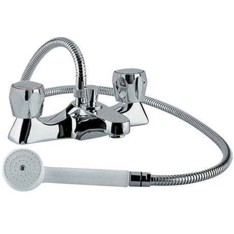 Ultra Solo Bath Shower Mixer with Shower Kit - Chrome - CD304 at ...