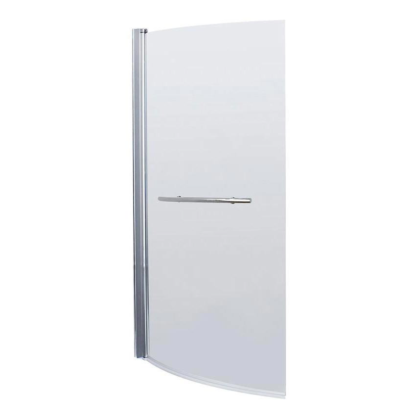 1400 Curved Shower Bath Screen at Victorian Plumbing UK