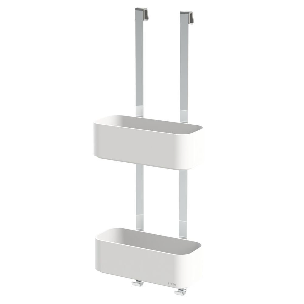 Tiger 2-Store Hanging Shower Rack - White