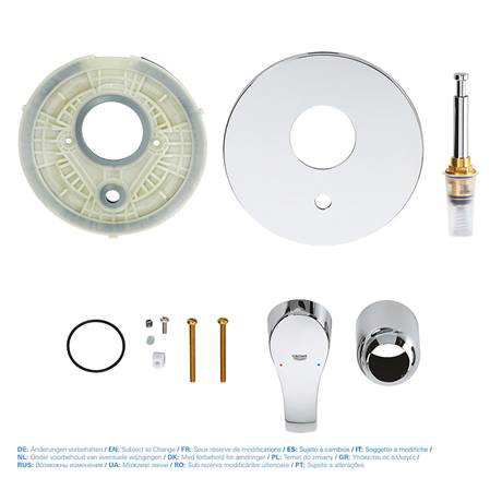 Grohe Eurosmart Single Lever Bath Shower Mixer Trim - 19450002