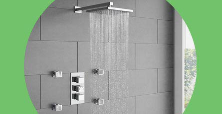 2 Outlets Shower | Double Shower Heads | Victorian Plumbing