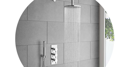 2 Outlets Shower | Double Shower Heads | Victorian Plumbing