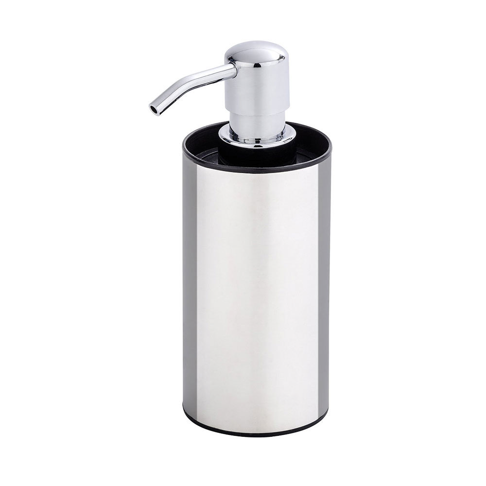 Wenko Soap Dispenser - Stainless Steel | Victorian Plumbing