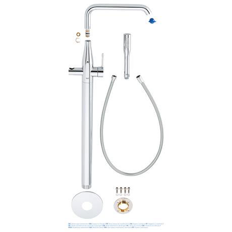 Grohe Essence Floor Mounted Bath Shower Mixer - Chrome - 23491001