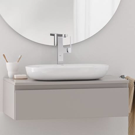 Grohe Plus Single-Lever Basin Mixer 1/2" L-Size with Waste