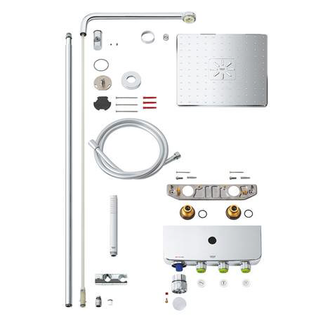 Grohe Euphoria SmartControl 310 Cube DUO Shower System - Chrome - 26508000