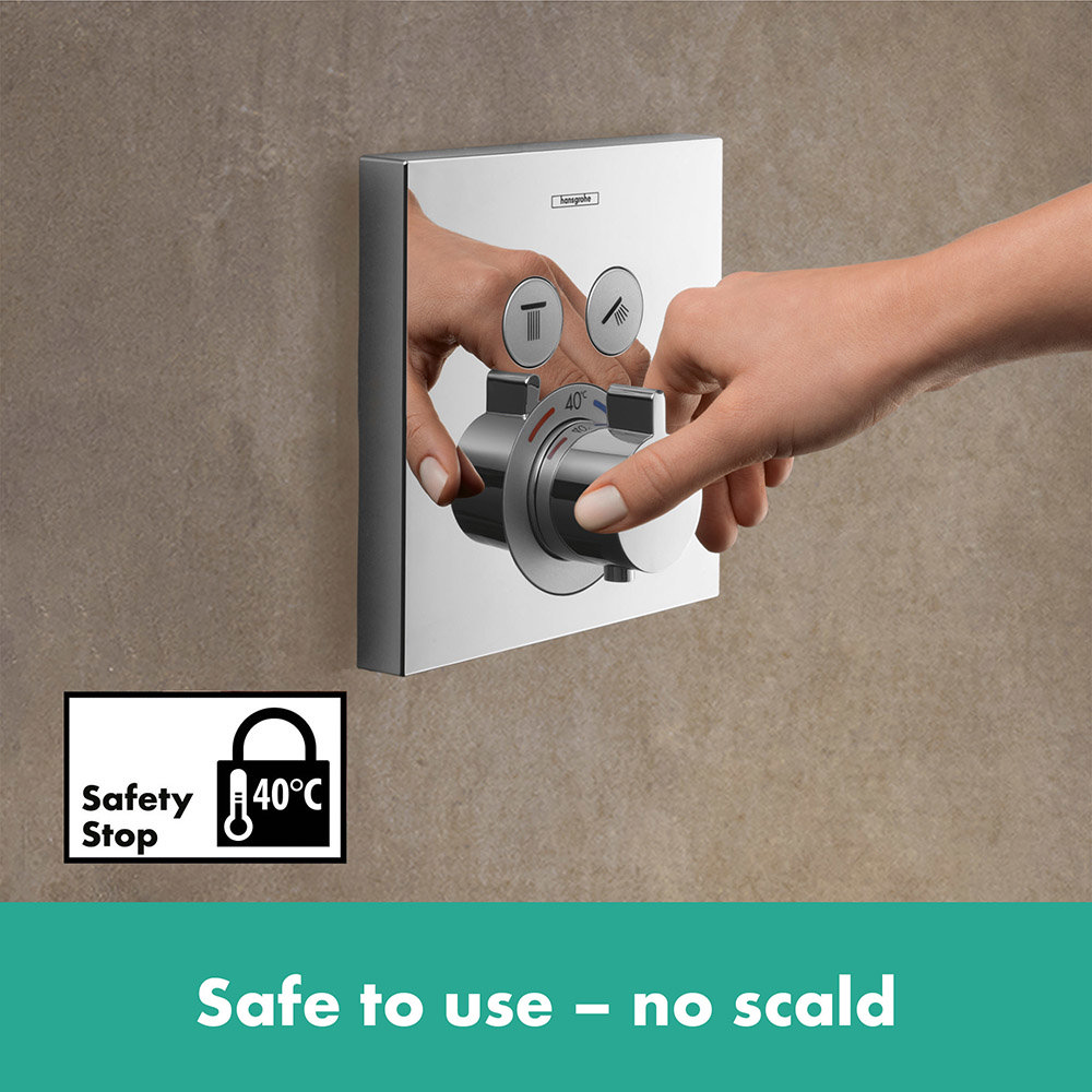 hansgrohe Raindance E Complete Shower Set with Wall Mounted Shower ...