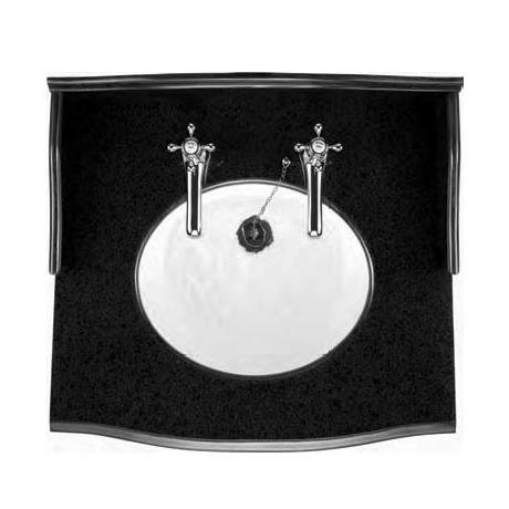 Burlington Two Vanity Units & Vanity Joining Unit with Granite & Inset ...