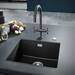 Grohe Atrio Two Handle Kitchen Sink Mixer - Brushed Hard Graphite ...