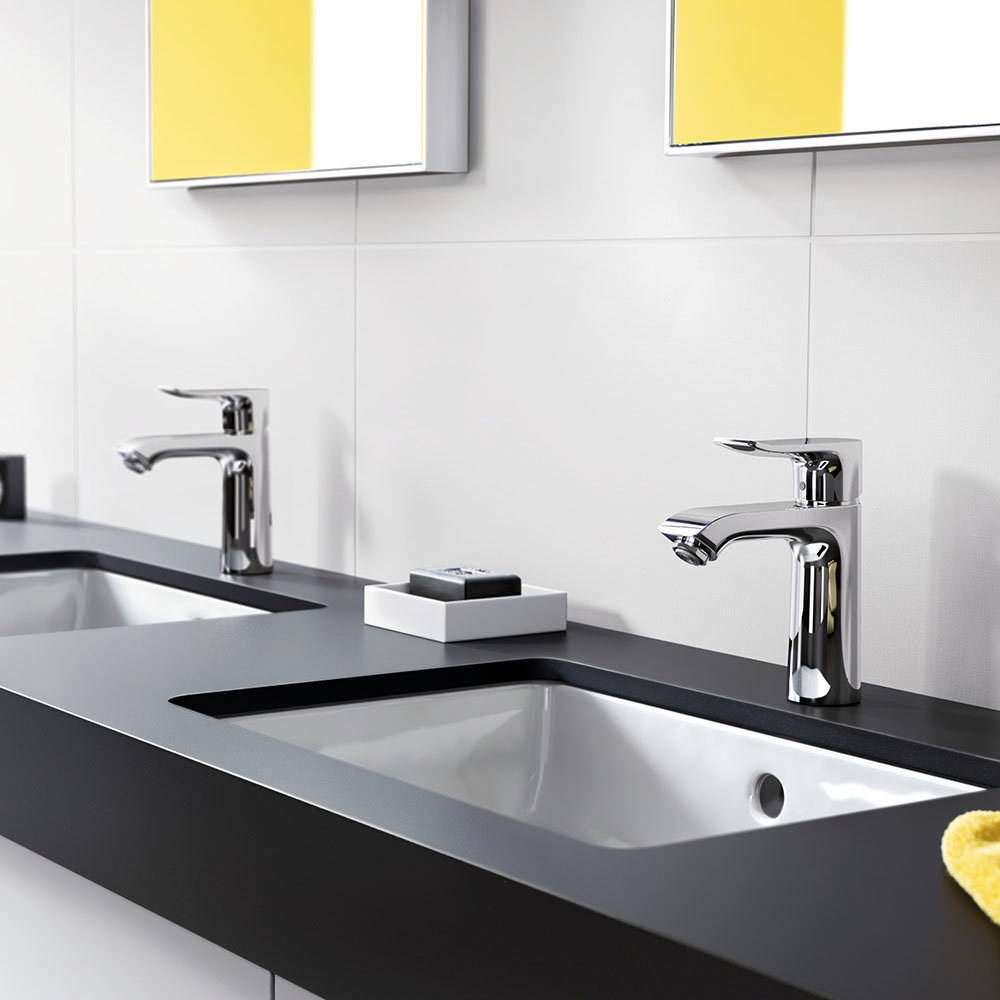 hansgrohe Metris Single Lever Basin Mixer 110 with Pop-up Waste - 31080000