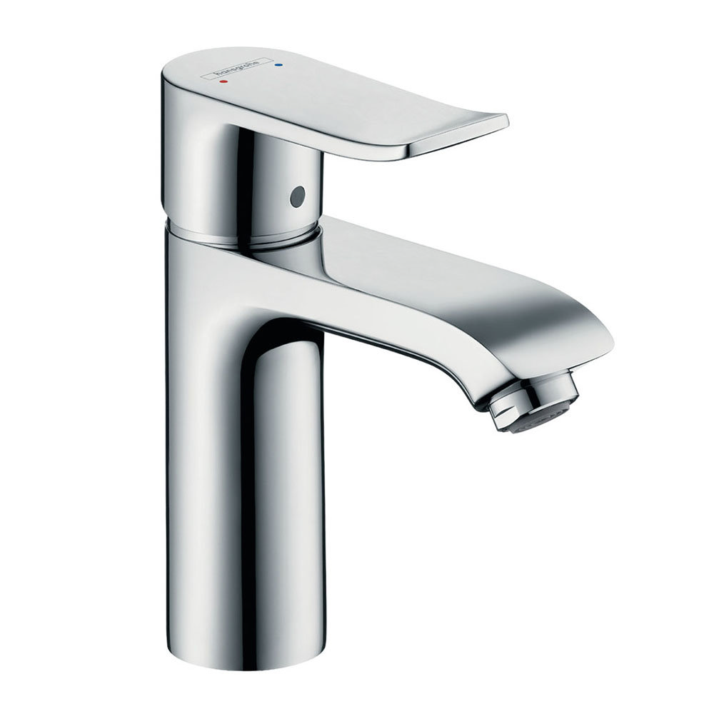 hansgrohe Metris Single Lever Basin Mixer 110 with Pop-up Waste - 31080000