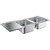 Grohe K500 2.0 Bowl Stainless Steel Kitchen Sink - 31588SD0