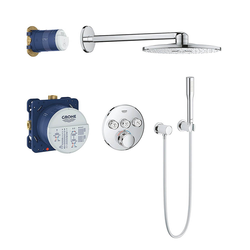 Grohe Grohtherm SmartControl Perfect Shower Set with Rainshower 310 ...