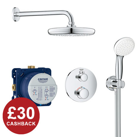 Grohe Grohtherm Perfect Shower Set with Tempesta 210 - 34727000