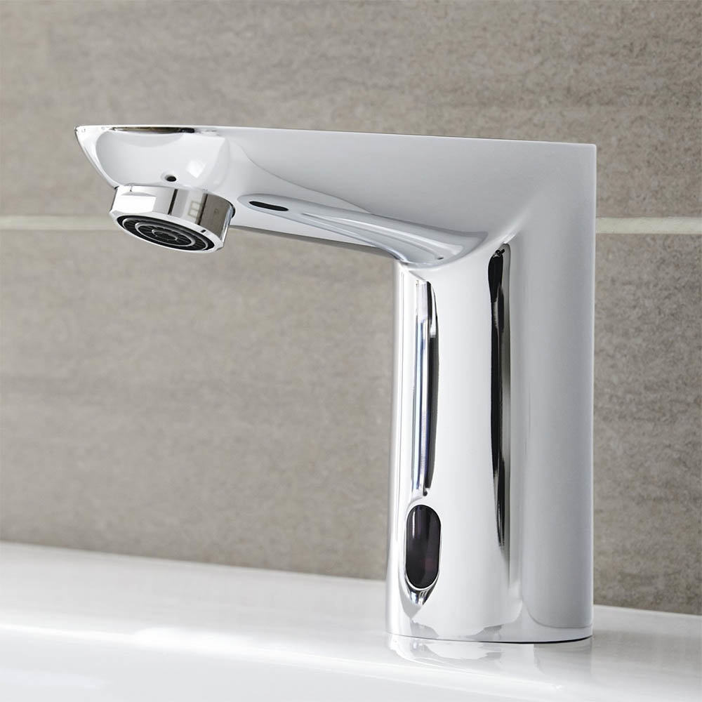 Grohe Euroeco Cosmopolitan E Infra-red Electronic Basin Tap without ...