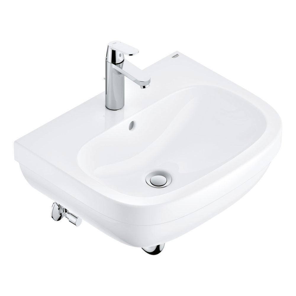 Grohe Euro Ceramic 600mm Complete Basin Package (Cosmo Smart Tap ...