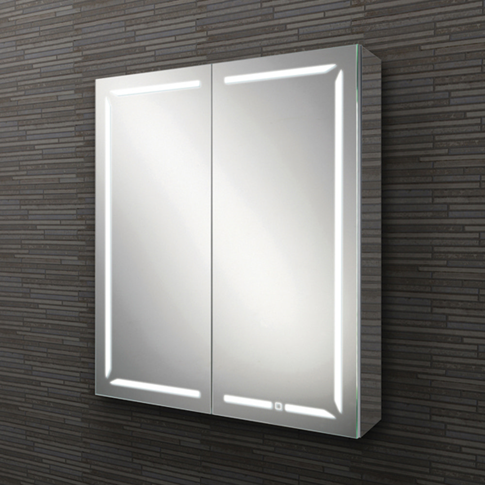 HIB Groove 60 Bluetooth LED Illuminated Mirror Cabinet - 48500 ...