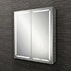 HIB Groove 60 Bluetooth LED Illuminated Mirror Cabinet - 48500 ...