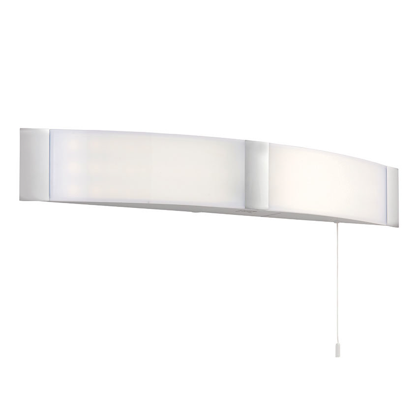 Endon Onan Curved LED Light with Shaver Socket - 68930 Endon Onan Curved LED Light with Shaver Socket - 68930