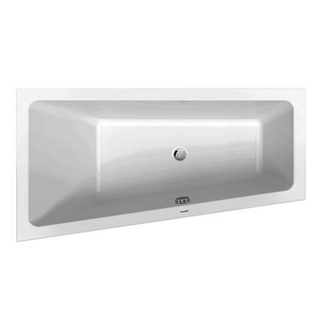 Duravit No.1 Trapezoidal Bath + Support Feet (Left Hand)