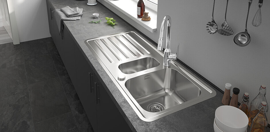 Choosing the Right Type of Kitchen Sink | Victorian Plumbing