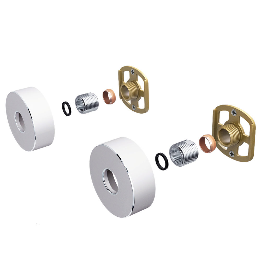 Surface Mounted Shower Fixing Kit | Victorian Plumbing
