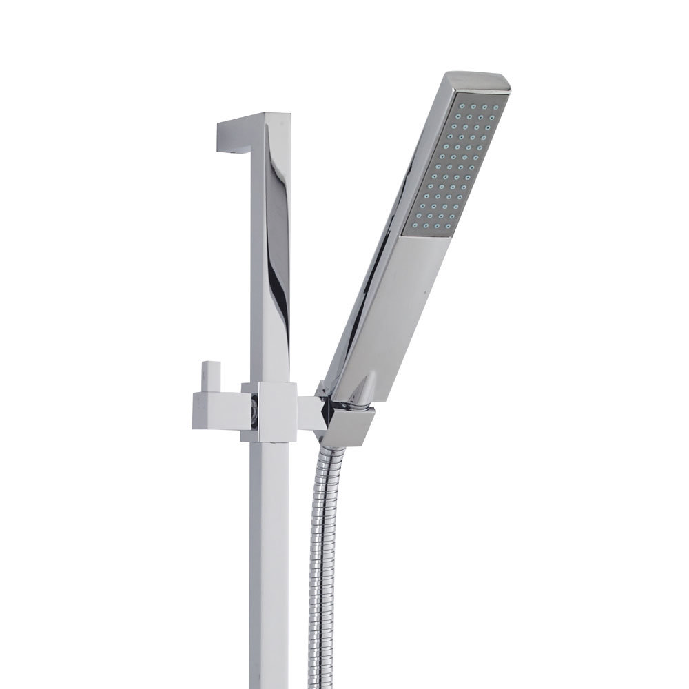 Nuie Square Adjustable Slide Rail Kit | Victorian Plumbing.co.uk