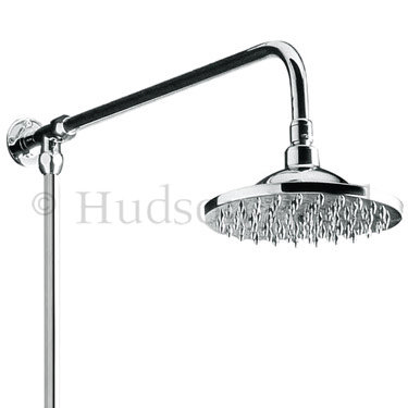Hudson Reed Grand Rigid Riser Shower Kit with Shower Rose - A3602 at ...