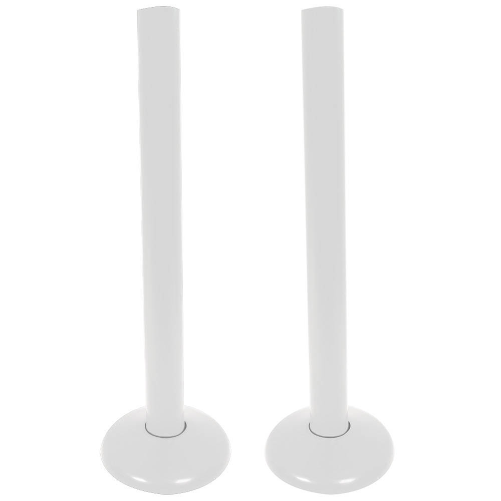 Talon Snappit Radiator Pipe Covers & Collars 200mm - White - ACSNW/K2