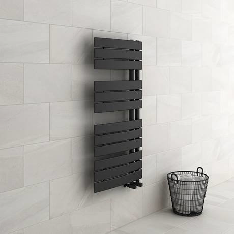 Delta Anthracite Designer Heated Towel Rail 1080 x 550mm