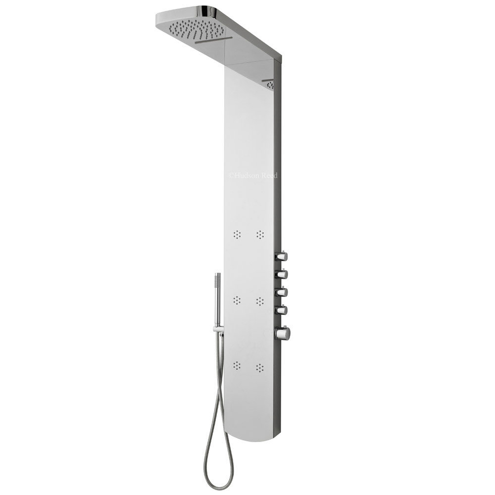 Hudson Reed - Shimmer Thermostatic Shower Panel - AS345 at Victorian ...
