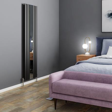 Mirror Radiator - Anthracite | Victorian Plumbing