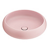 Arezzo Round Counter Top Basin (420mm Diameter - Matt Pink) | Victorian ...