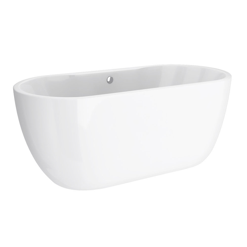 Arezzo Freestanding Modern Bath - 1415 x 745mm | Victorian Plumbing UK