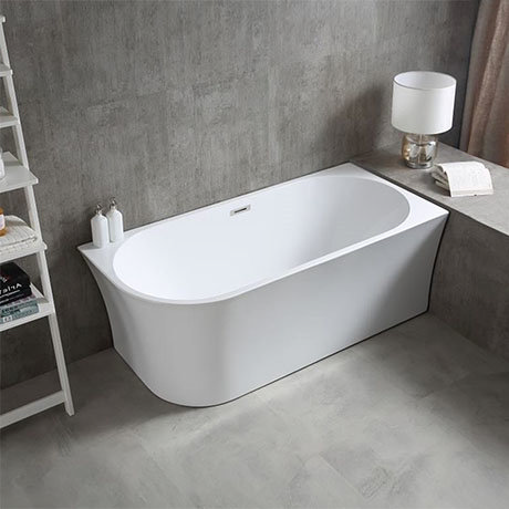 Arezzo 1500 x 750 Modern Corner Bath | Victorian Plumbing UK
