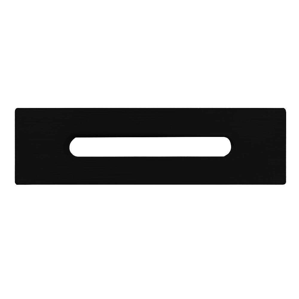 Arezzo Matt Black Curved Overflow Insert and Pop-Up Waste Cover ...