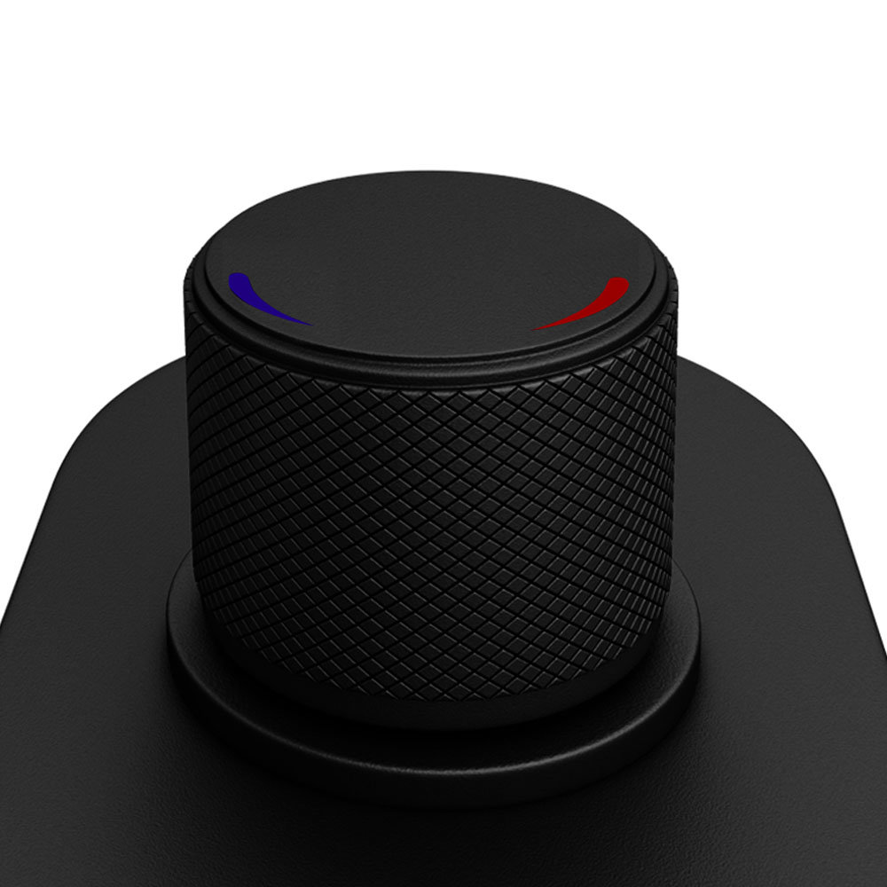 Arezzo Matt Black Industrial Style Push Button Shower Valve with ...