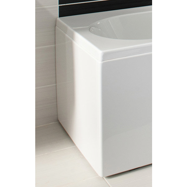 Acrylic End Panel for Curved/Square Shower Bath - P108163 at Victorian ...