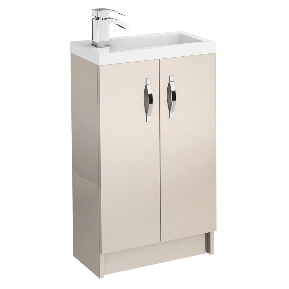 Apollo 500mm Compact Floor Standing Vanity Unit | Victorian Plumbing