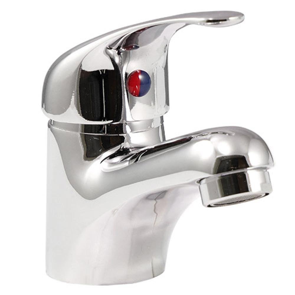 Apollo Mono Basin Mixer with Waste - Chrome at Victorian Plumbing UK
