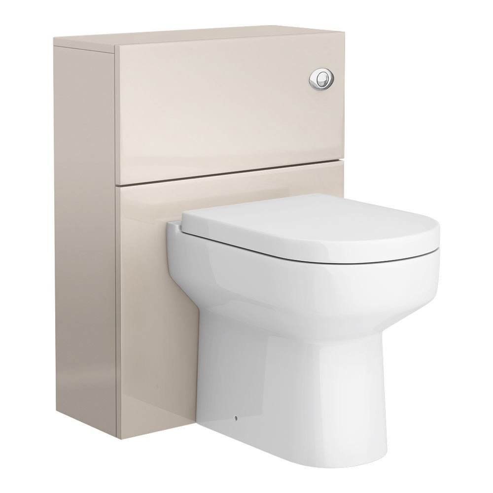 Apollo2 600mm Gloss Cashmere WC Unit | Victorian Plumbing UK