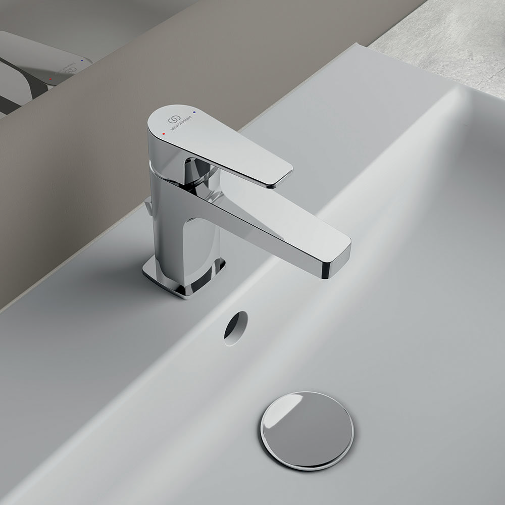 Ideal Standard Cerafine D Single Lever Mini Basin Mixer with Pop-up Waste