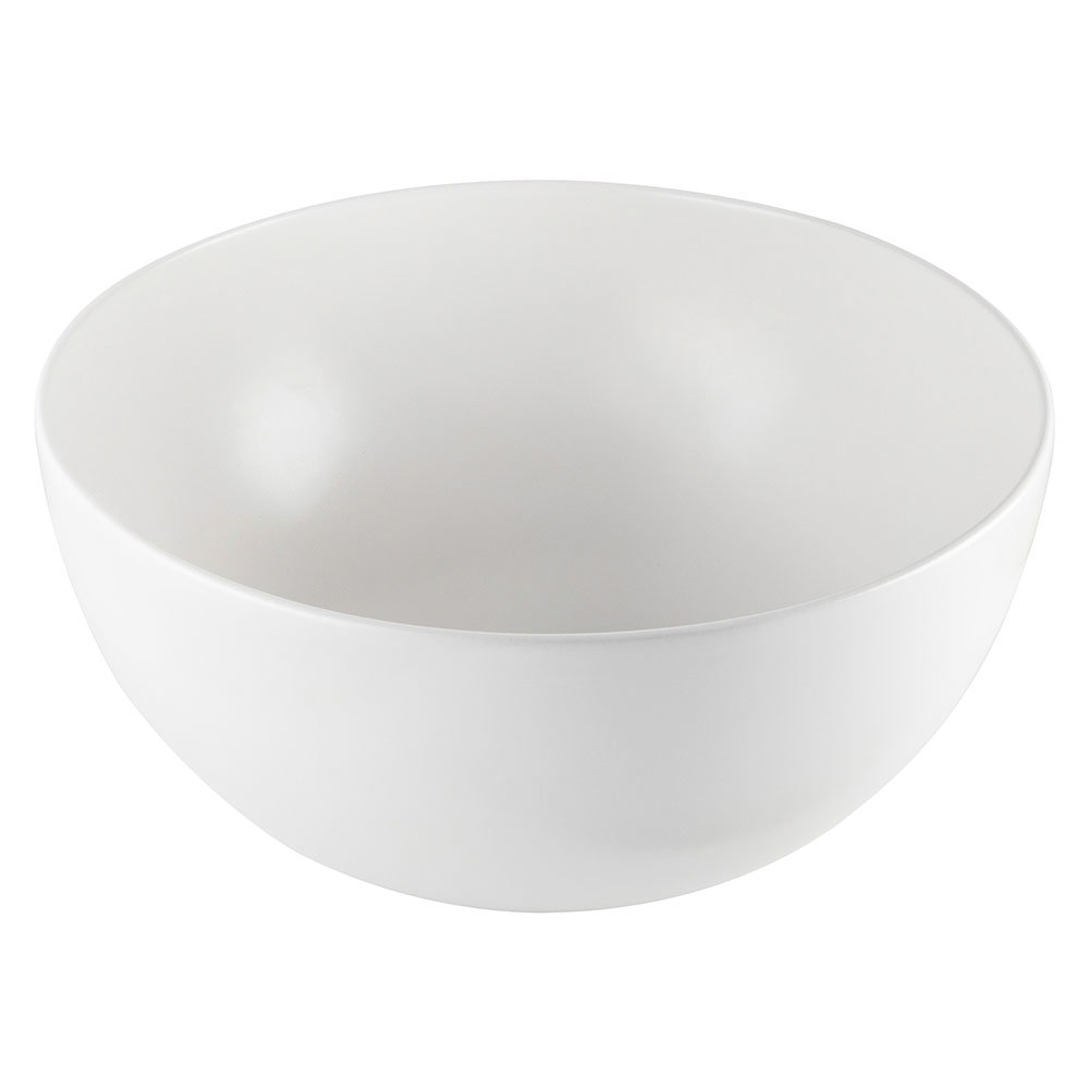 BagnoDesign Matt White Koy 400mm Round Countertop Basin
