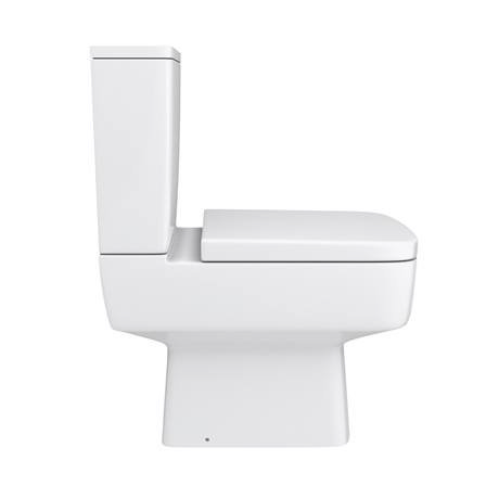 Brooklyn Modern Square Toilet | Available At Victorian Plumbing.co.uk