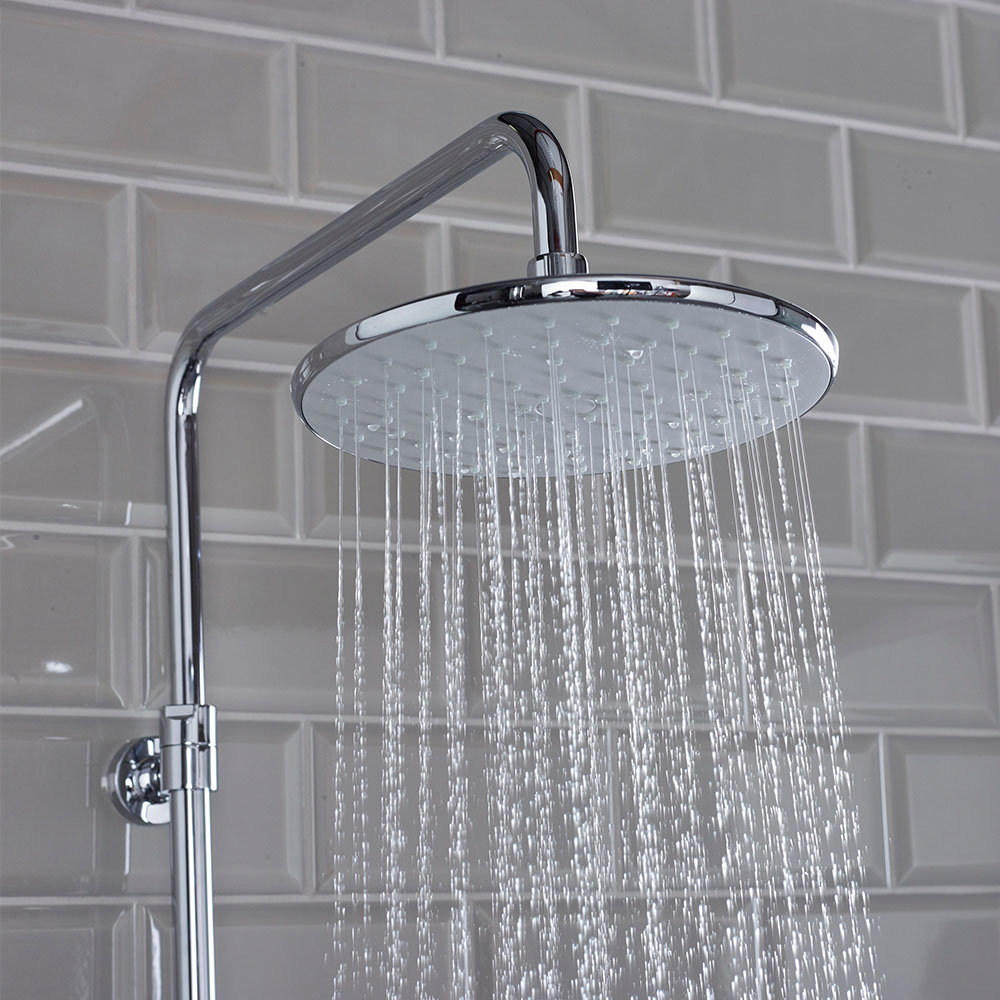 Bristan Buzz2 Cool Touch Bar Shower Mixer with Rigid Riser Kit - Chrome ...