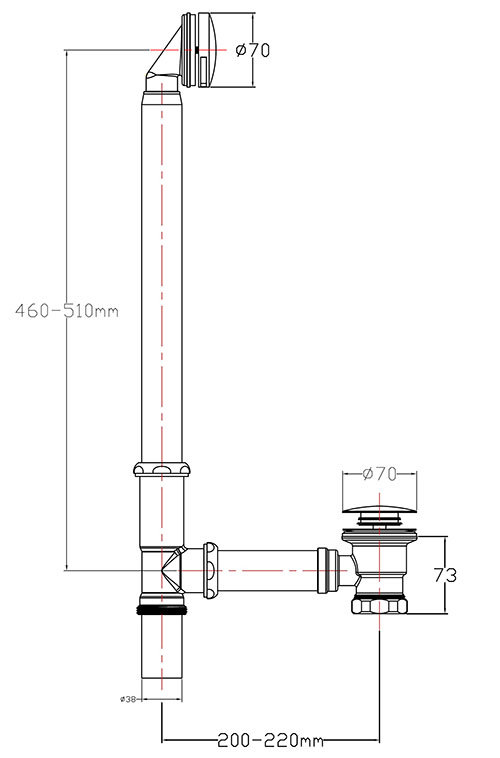 Connector Help! 38mm Steel Waste to 40mm Trap conundrum | Screwfix ...