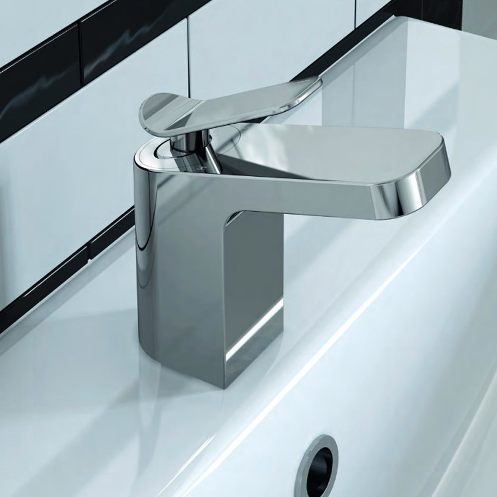 Bristan Alp Mono Basin Mixer With Clicker Waste | Victorian Plumbing